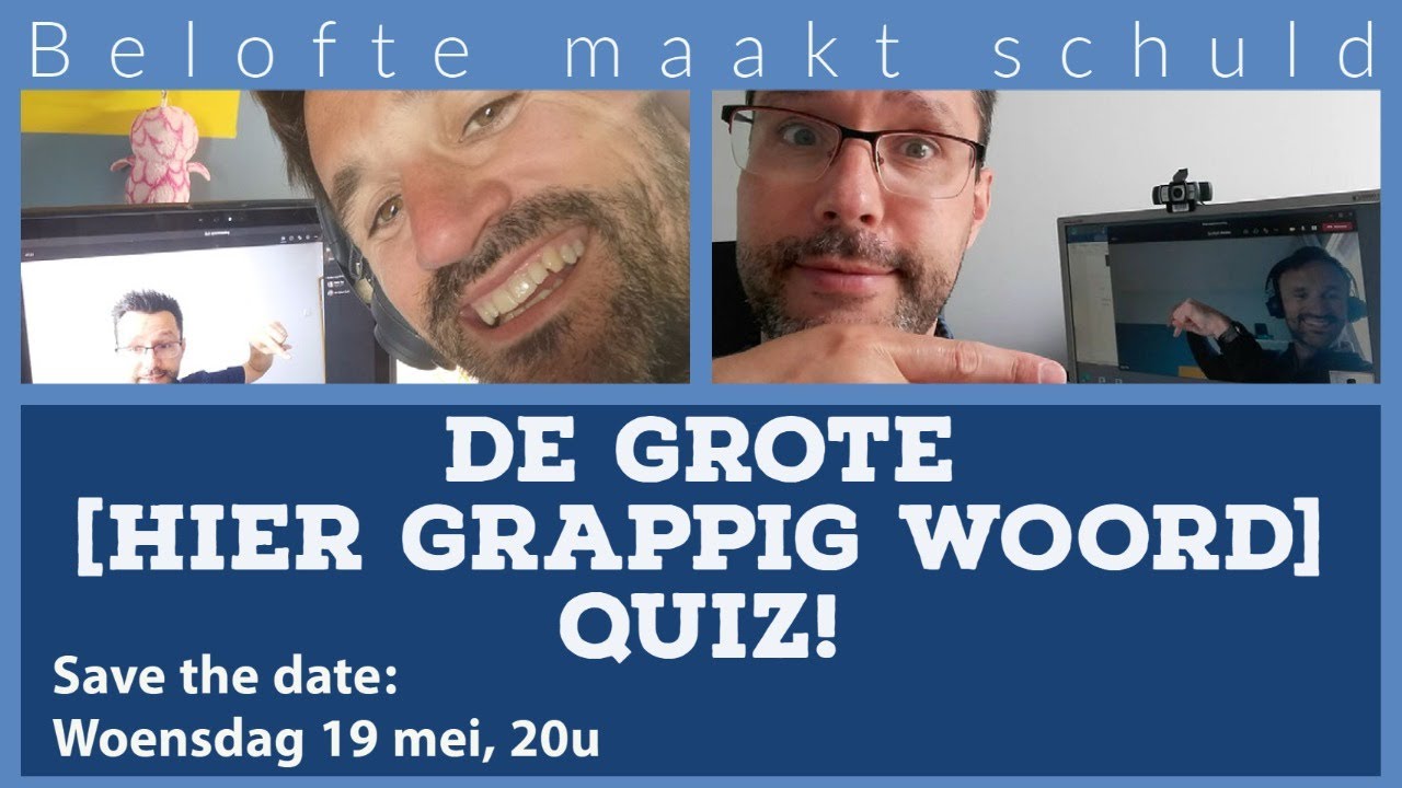 De grote [hier grappig woord] quiz! - YouTube