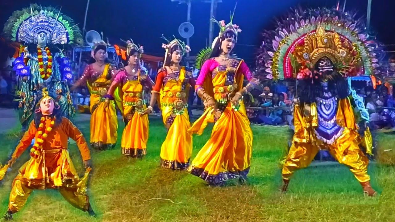 নতুন ড্রেসে নতুন সাজে নতুরূপে সম্পূর্ণ পালা/Tapan mahato chhau nach ...