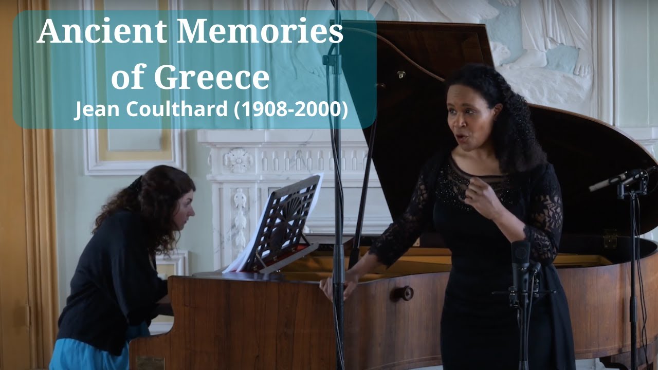 Jean Coulthard | Ancient Memories of Greece | Anna Bineta Diouf (Gesang ...