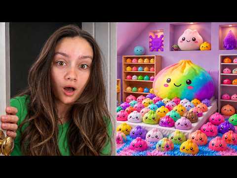 GECE 3'TE EVİMDEKİ GİZLİ SQUİSHY'LERİ TOPLADIM !?