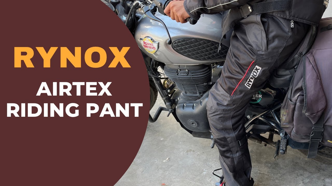 RYNOX AIRTEX RIDING PANT || @RYNOX - YouTube