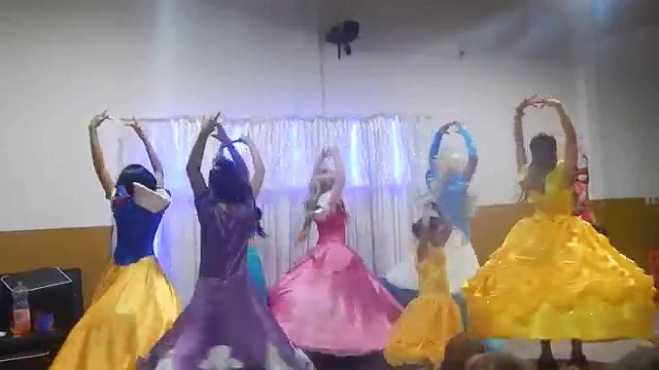 furia rumbera infantil princesas - YouTube