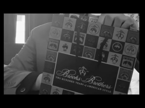 ASMR Selling Brooks Brothers Men Clothing Role Play In Black N White 🖤🤍 ...
