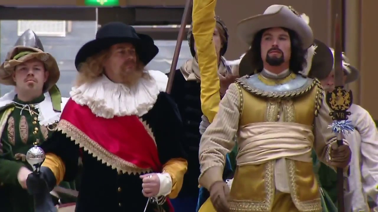 Flash Mob - Rembrandt "The Night Watch" 1642 - YouTube