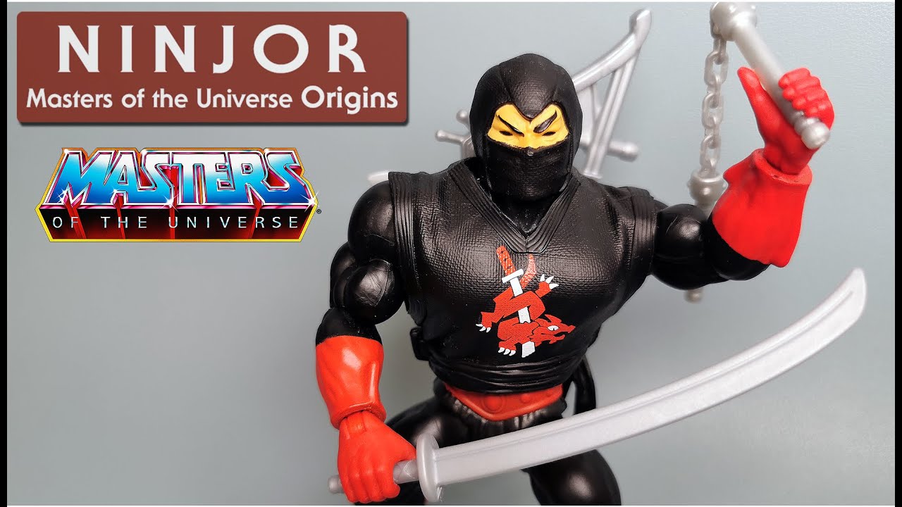 NINJOR - Unboxing + Review Masters of the Universe ORIGINS - 4K - MOTU ...