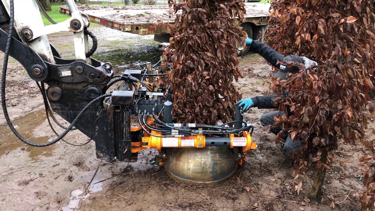 Automated Digging at Bountiful Farms - YouTube