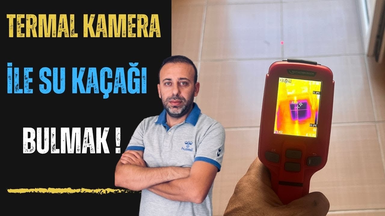 Termal Kamera ile Su Kaçağı tespiti nasıl yapılır? - YouTube