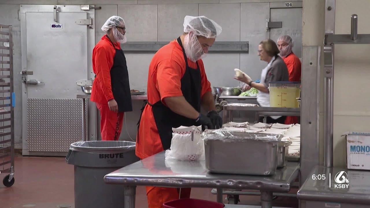 CMC inmates graduate from culinary arts program - YouTube
