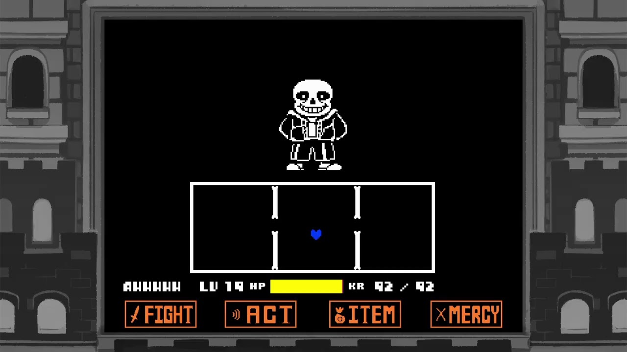 Sans boss fight!!! 100th try!!!! - YouTube