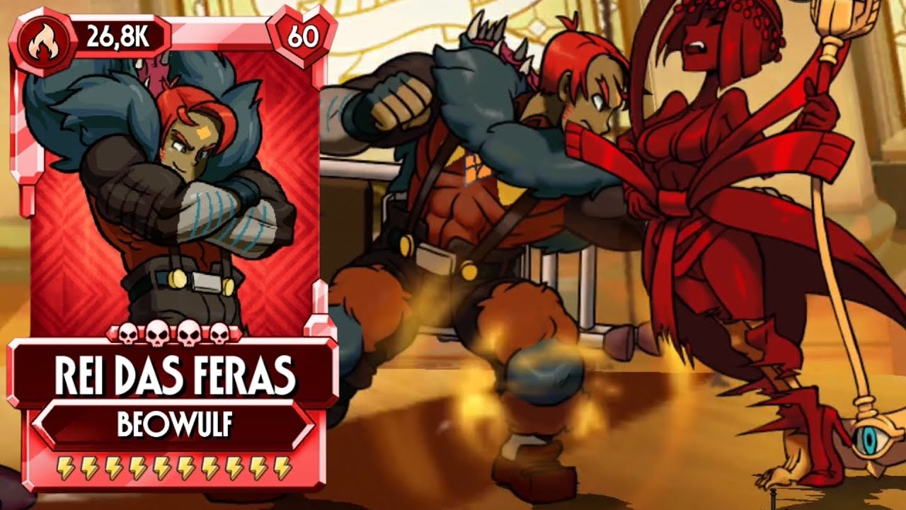 BEOWULF - REI DAS FERAS / BEAST KING / REY DE LAS BESTIAS - SKULLGIRLS ...