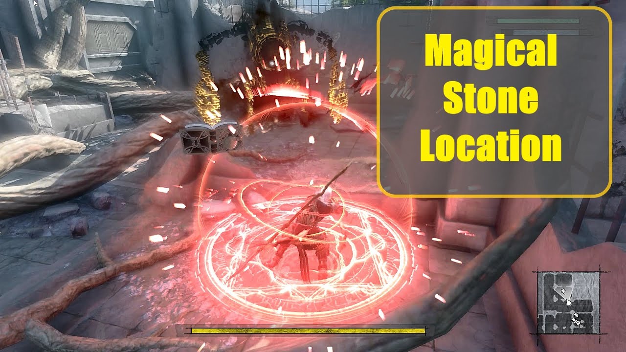 Nier Replicant - Magical Stone quest, Eye of Power Location in lost ...