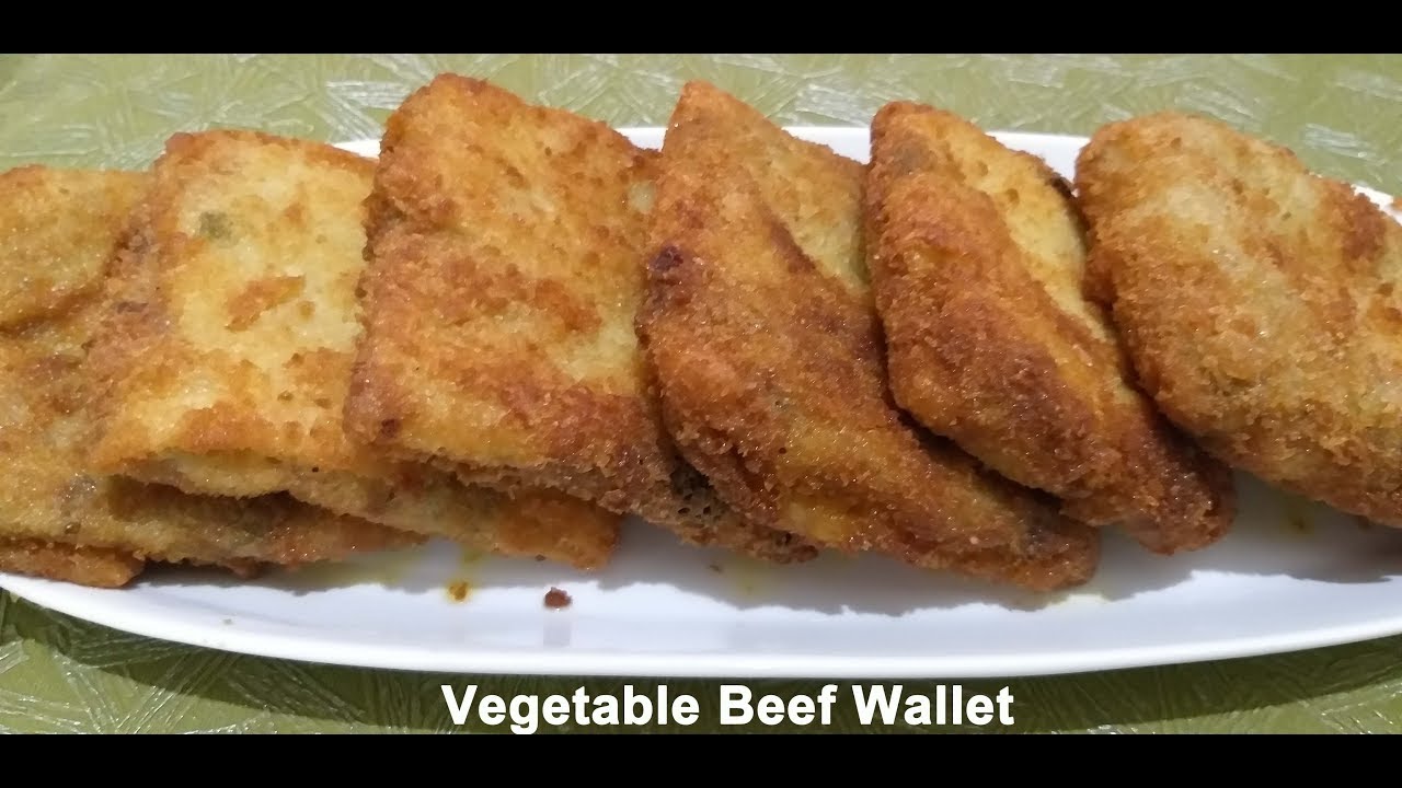 Vegetable Beef wallet || വെജിറ്റബിൾ ബീഫ് വാല്ലെറ്റ് || റമളൻ-ഇഫ്താ ...