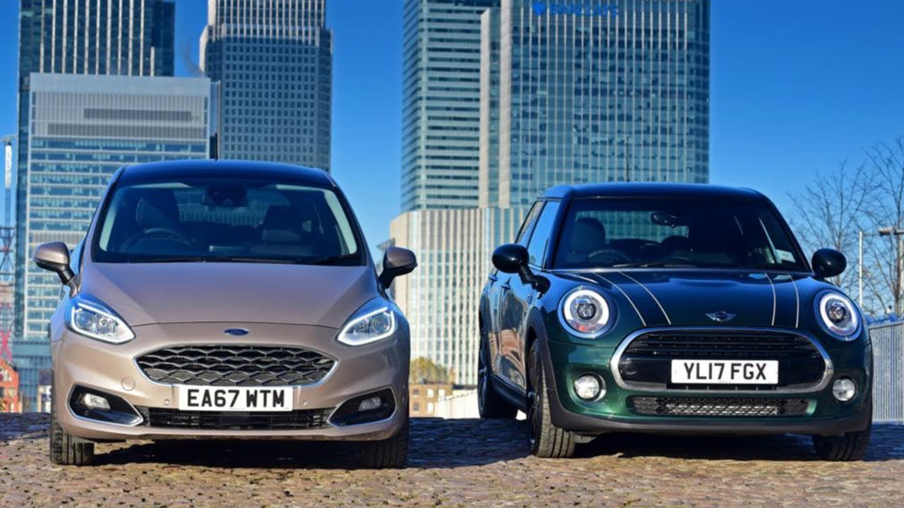 2018 Ford Fiesta vs 2019 Mini Cooper 5-Door Hatchback Technical ...