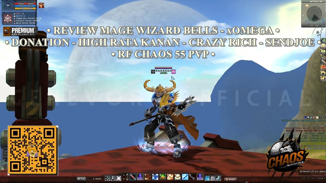 REVIEW MAGE WIZARD BELLS - xOMEGA • DONATION - HIGH RATA KANAN - CRAZY ...