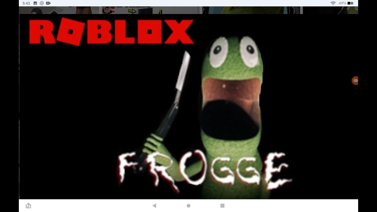 Frogge Roblox! - YouTube