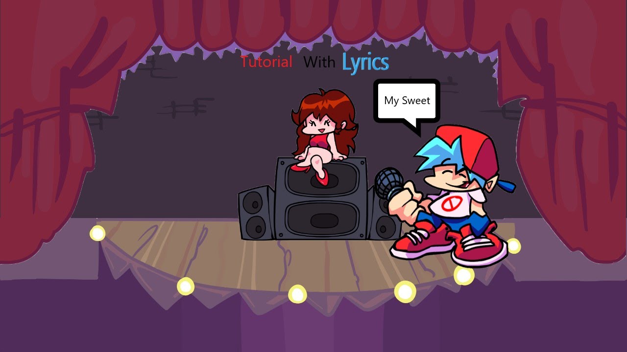Fnf Tutorial With lyrics - YouTube