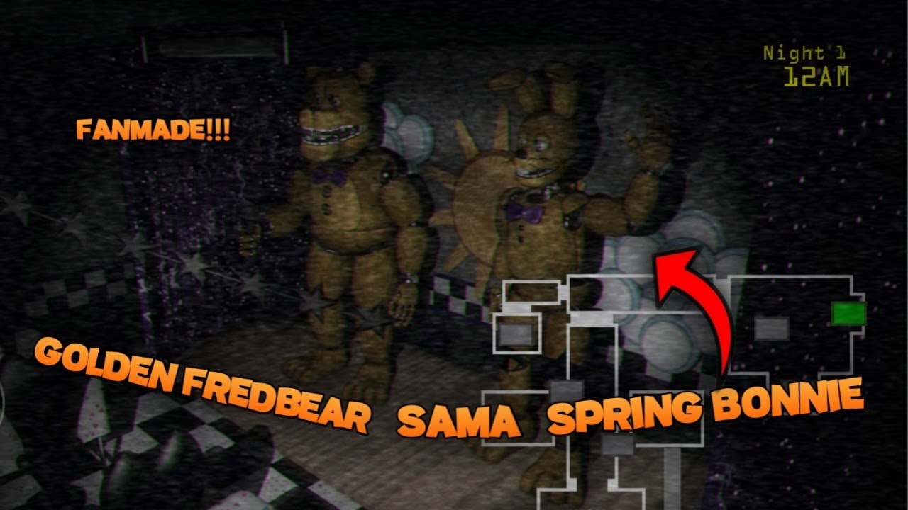 SPRING BONNIE TERLALU AKTIF!!!!! golden past - YouTube