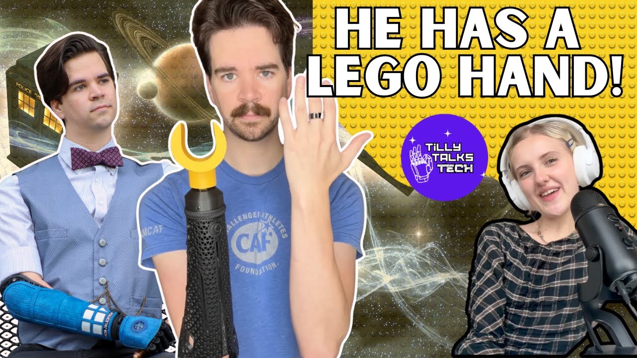 Cyborgs, Cosplay and LEGO HANDS IRL! (his costume got a serious upgrade ...