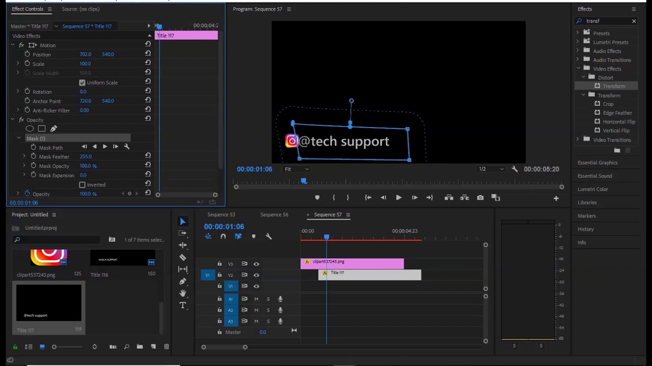 Create Social Media animation in Adobe Premiere Pro - YouTube