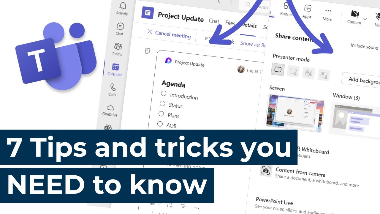 Microsoft Teams - 7 Teams Meeting Tips & Tricks You NEED to Know - YouTube
