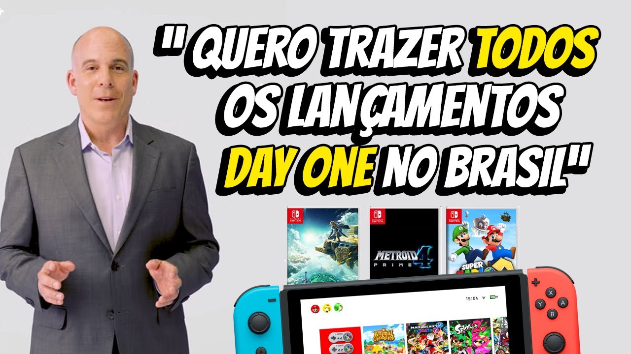 NINTENDO QUER TRADUZIR TODOS OS JOGOS PARA O BRASIL E TRAZER NO ...