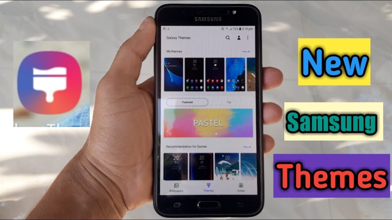 New Samsung Themes | Top 5 Themes For Samsung - YouTube