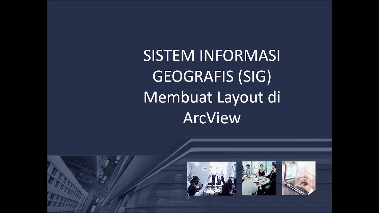 5. Membuat layout di ArcView - YouTube