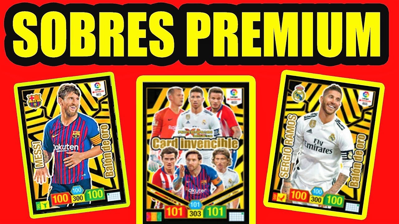 ¡ME TOCA LA CARTA INVENCIBLE Y DOS BALONES DE ORO EN SOBRES PREMIUM ...