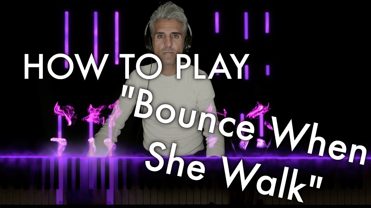 "Bounce When She Walk" Piano Tutorial | Sheet Music | Chords | TikTok ...