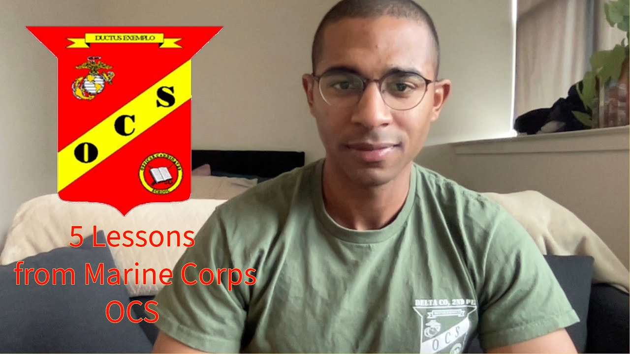 5 Lessons Learned at Marine Corps Officer Candidate School - YouTube