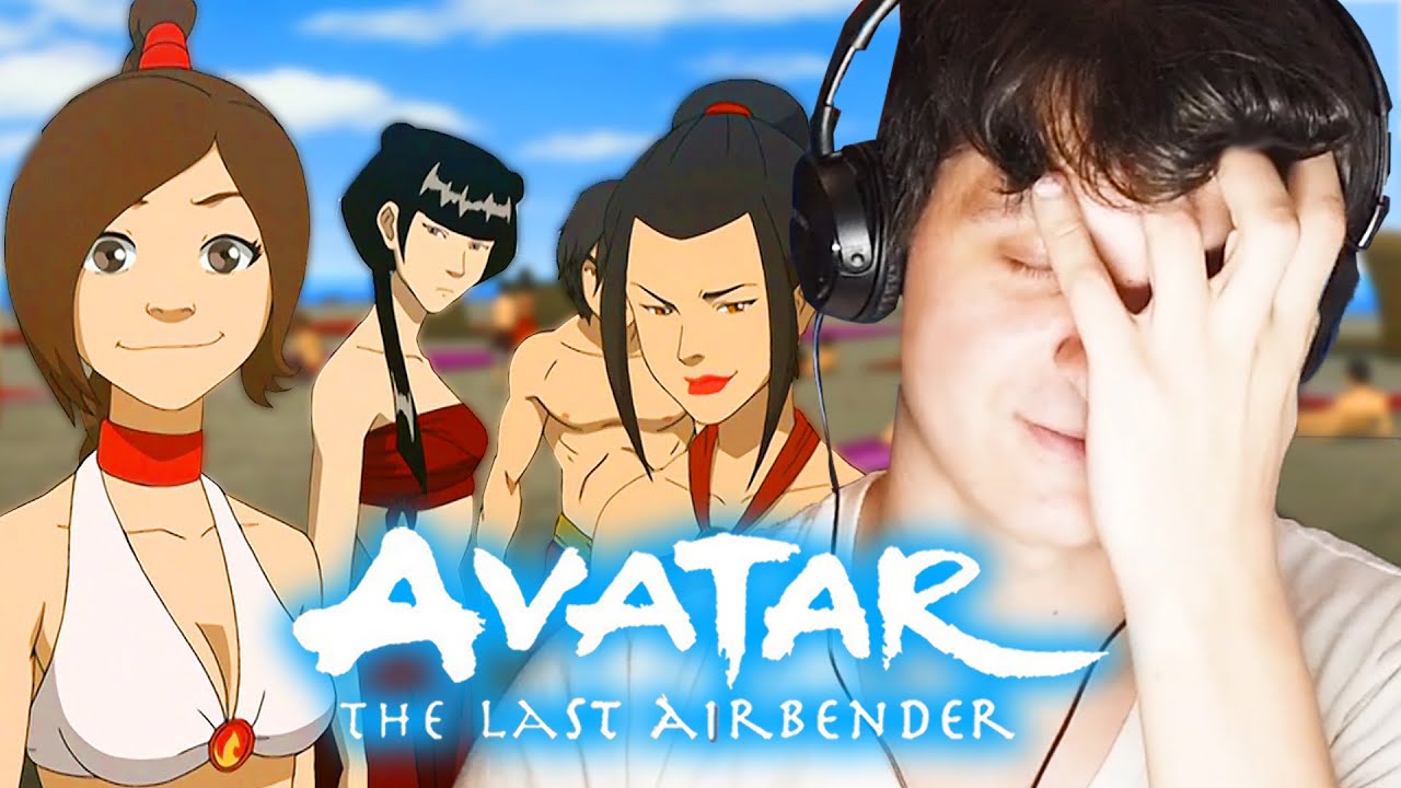 AVATAR The Last Airbender reaction (part 27) Avatar react: The Beach ...