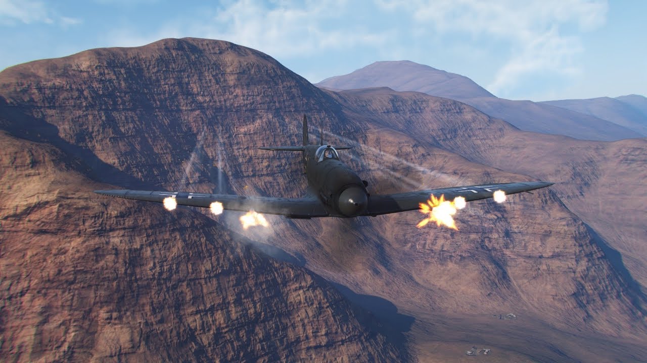 World Of Warplanes 2.0 | Spitfire V DB 605 - YouTube