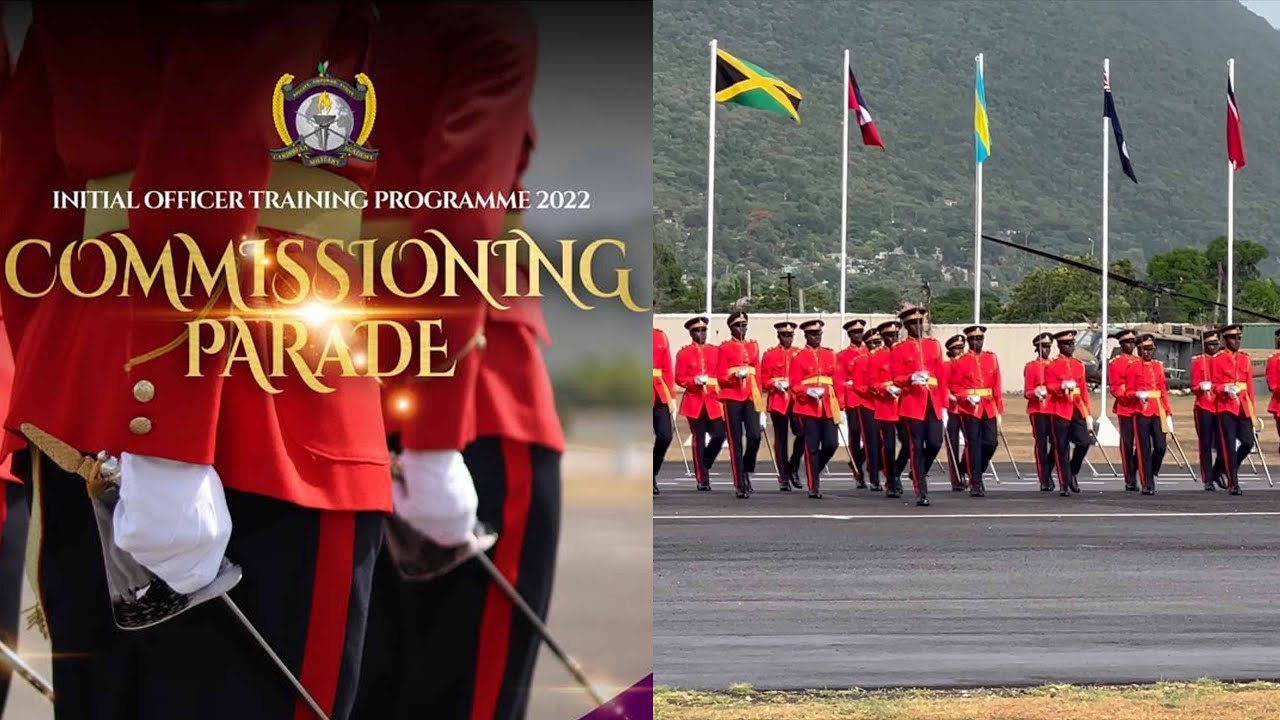 JDF Initial Officer Training Programme 2022 Commissioning Parade ...