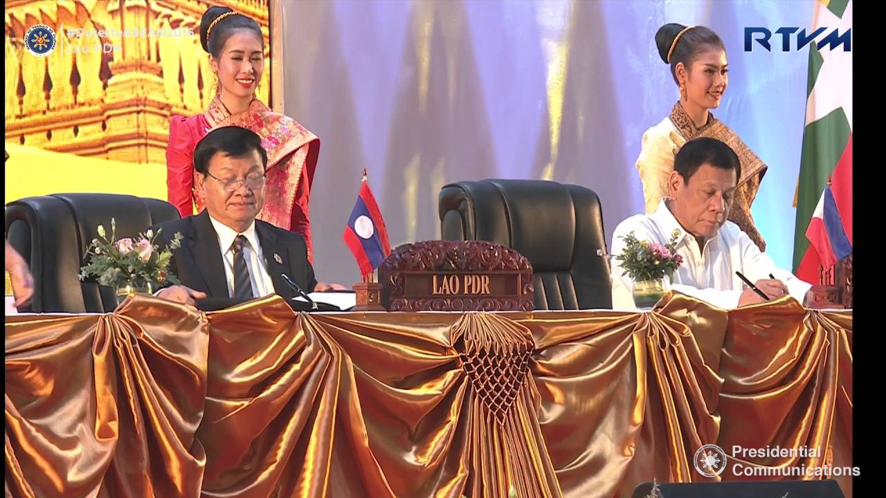 Signing Ceremony of the ASEAN Declaration on One ASEAN, One Response 9 ...