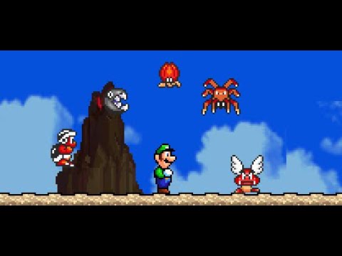 SMBX 1.4.5 Custom Level: Rocky Volcano - YouTube