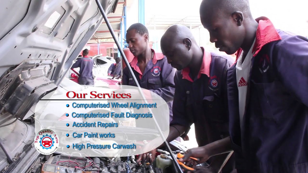 TOP QUALITY AUTO LTD Thika Rd & Ruiru Garage - YouTube