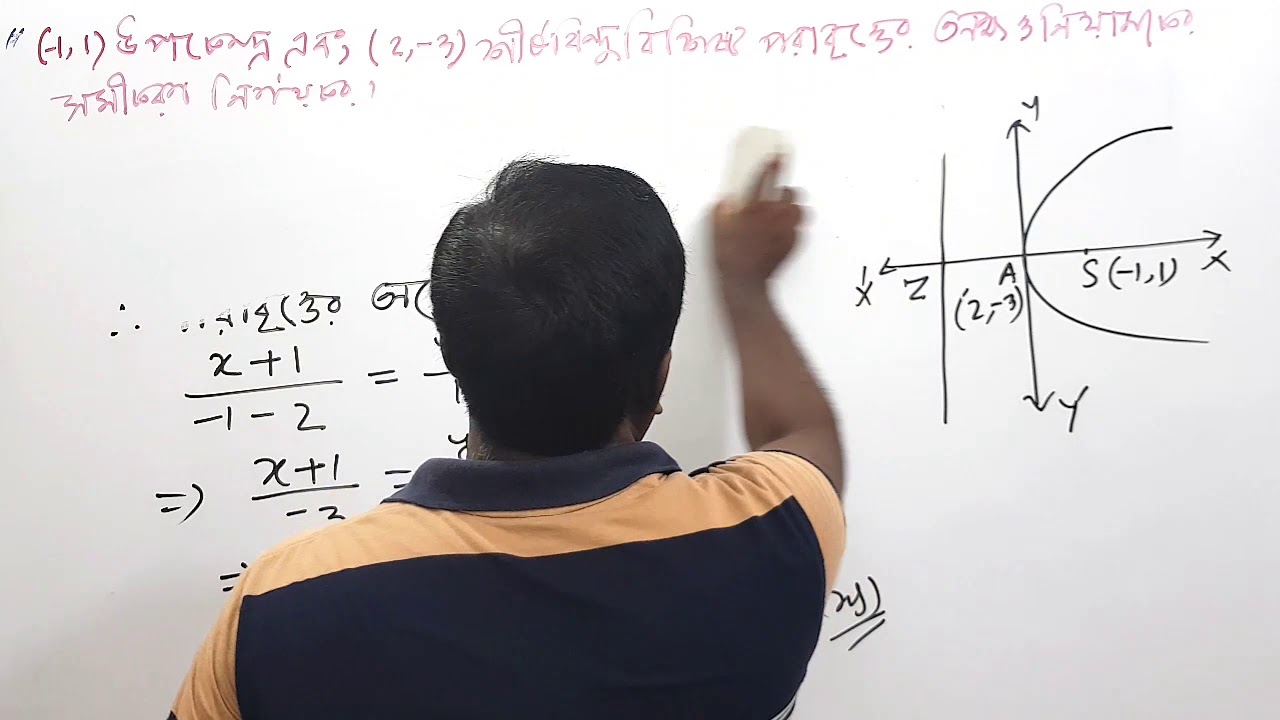 HSC Math 2nd Paper ( Conics ) Lecture 30 - YouTube