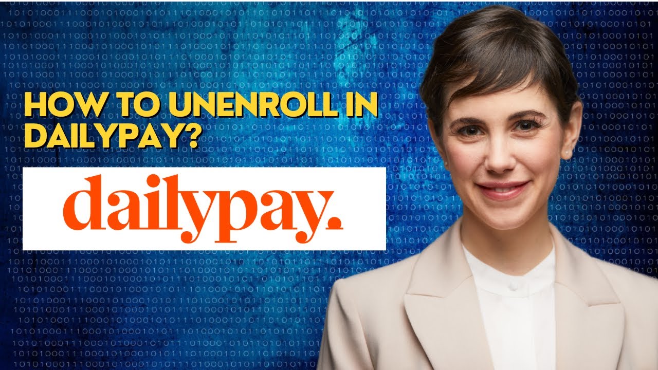 How to unenroll in Dailypay? - YouTube
