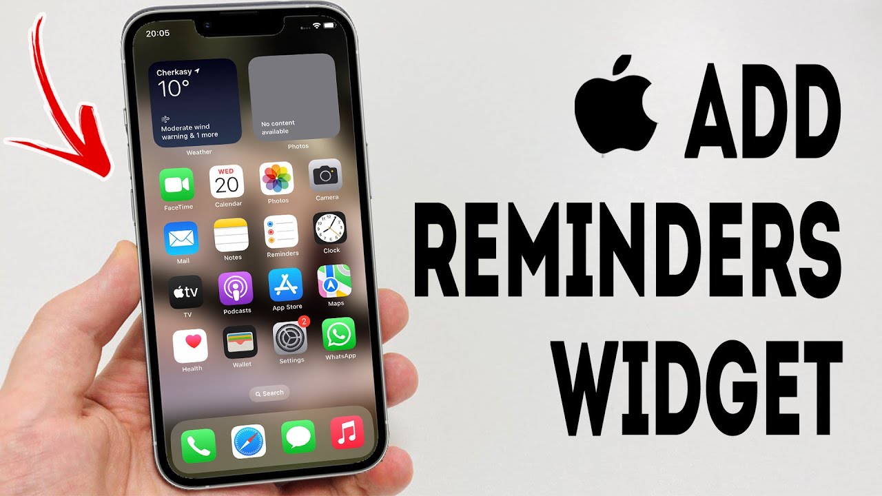 How To Add Reminders Widget On iPhone Home Screen iOS 18 - Full Guide ...