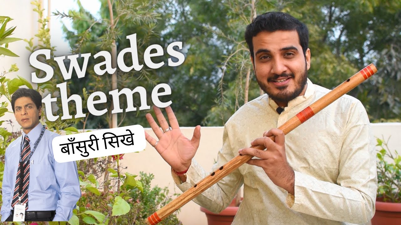 Chinmay Gaur | Flute Lesson / Swadesh Theme Music - YouTube