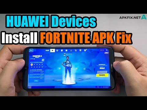HUAWEI Y7 Prime | Install FORTNITE APK Fix All HUAWEI Devices