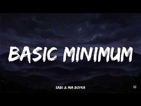 Sabi & Mia Boyka - Базовый минимум (Basic Minimum) (Romanized) Lyrics Translation