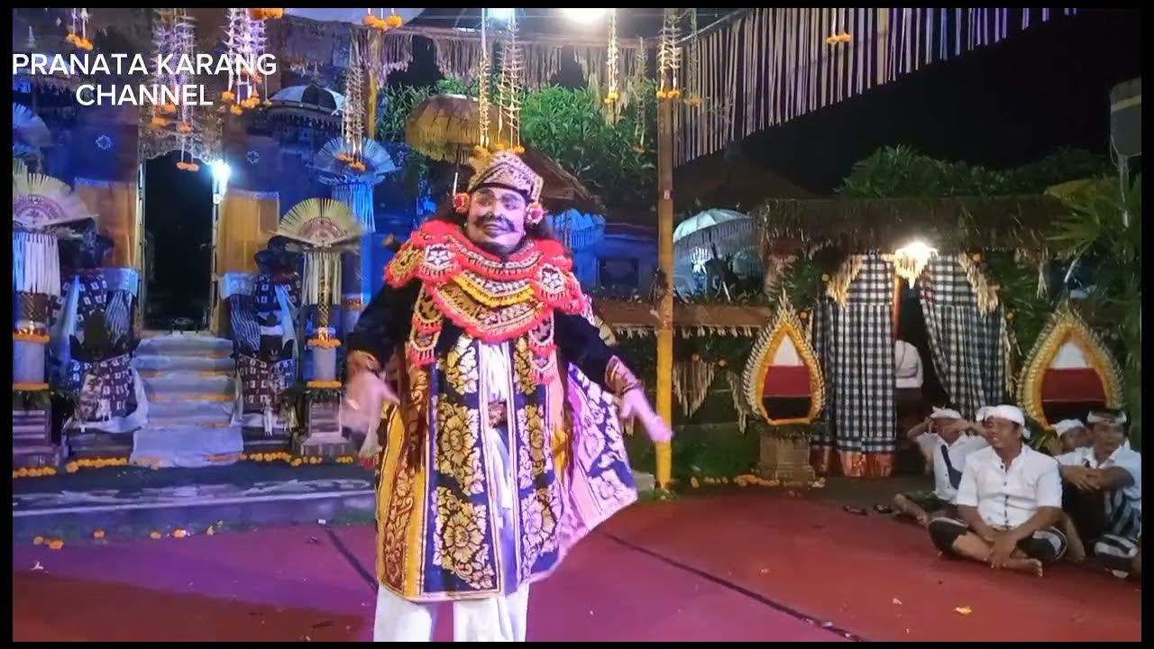 Penasar Lan Wijil Calonarang Pura Dalem Jawa Desa Bonbiyu Youtube