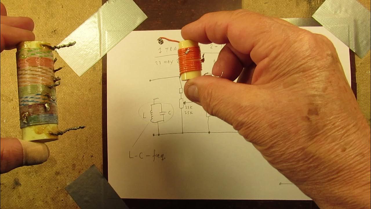 1 transistor radio oscillator 2-9 MHz schematic and the basics ...