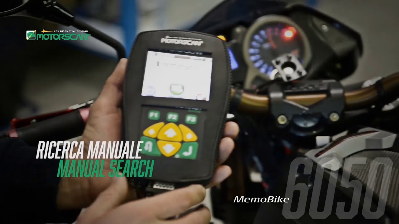 MotorScan Memobike 6050 - YouTube