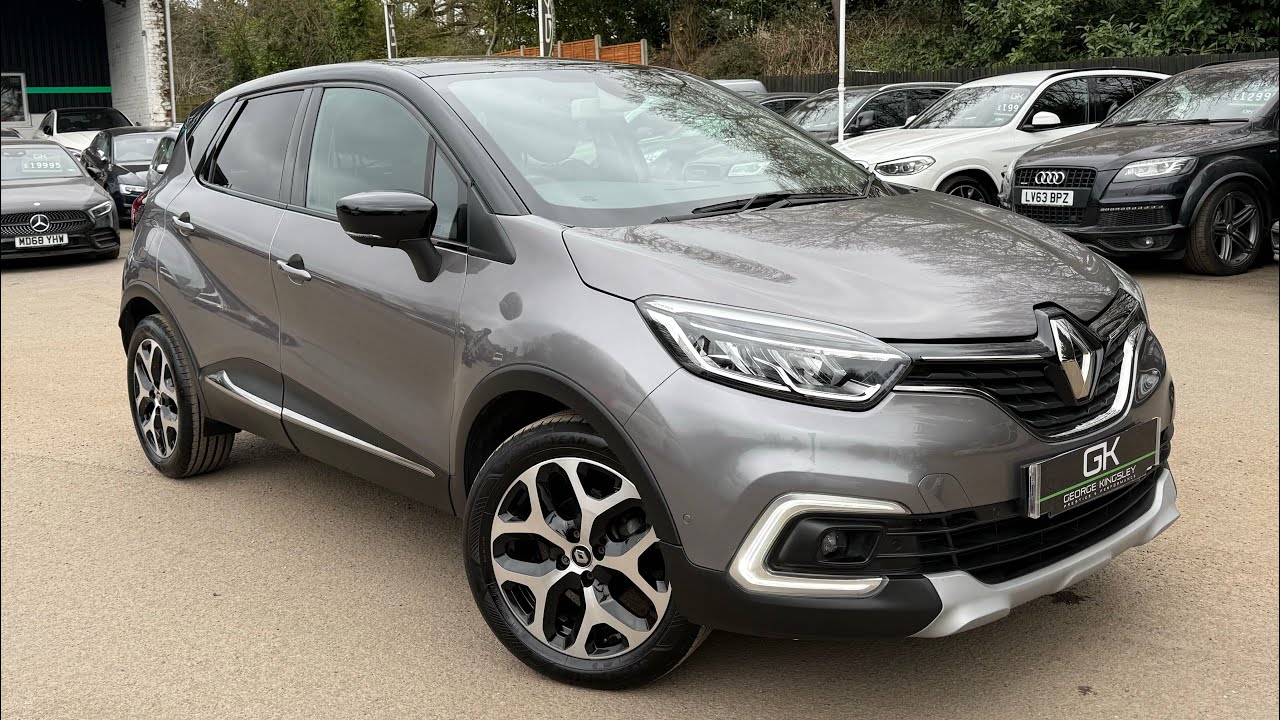 2018/68 Renault Captur GT Line TCE 0.9 - Heated Leather, Reverse Camera ...