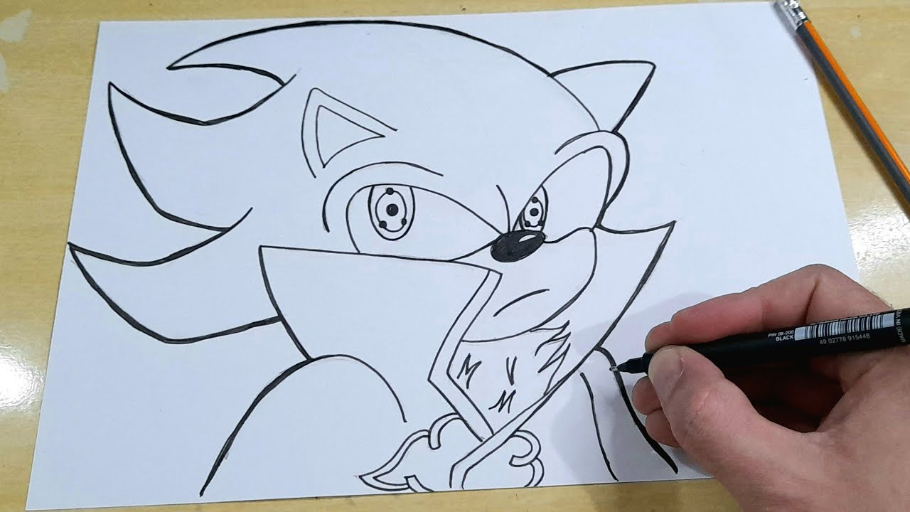 COMO DESENHAR o SONIC da AKATSUKI passo a passo - YouTube