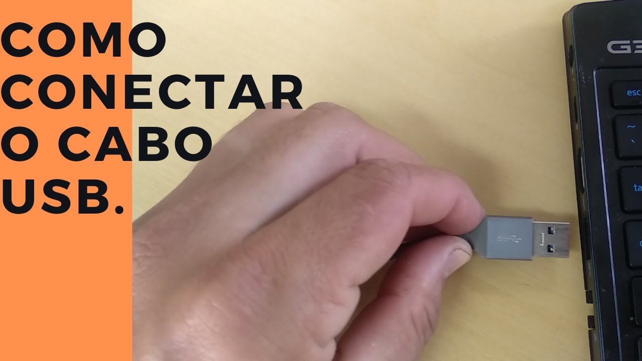 Conectando cabo USB - YouTube
