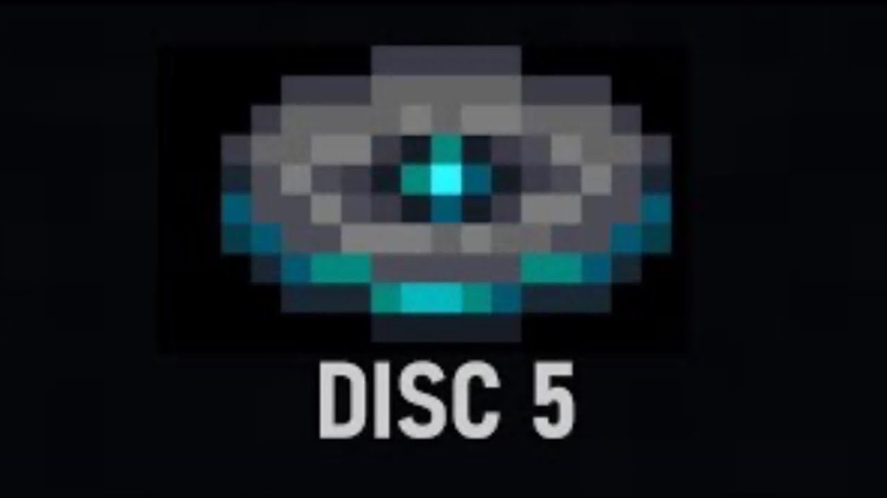 Minecraft disc 5 horror sounds of warden - YouTube