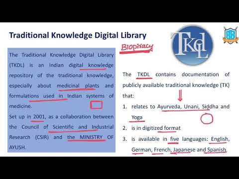 What is Traditional Knowledge Digital Library (TKDL) ? || TKDL అంటే ...